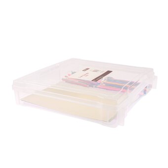 Craft Storage Box 36cm x 36cm x 8cm | Hobbycraft