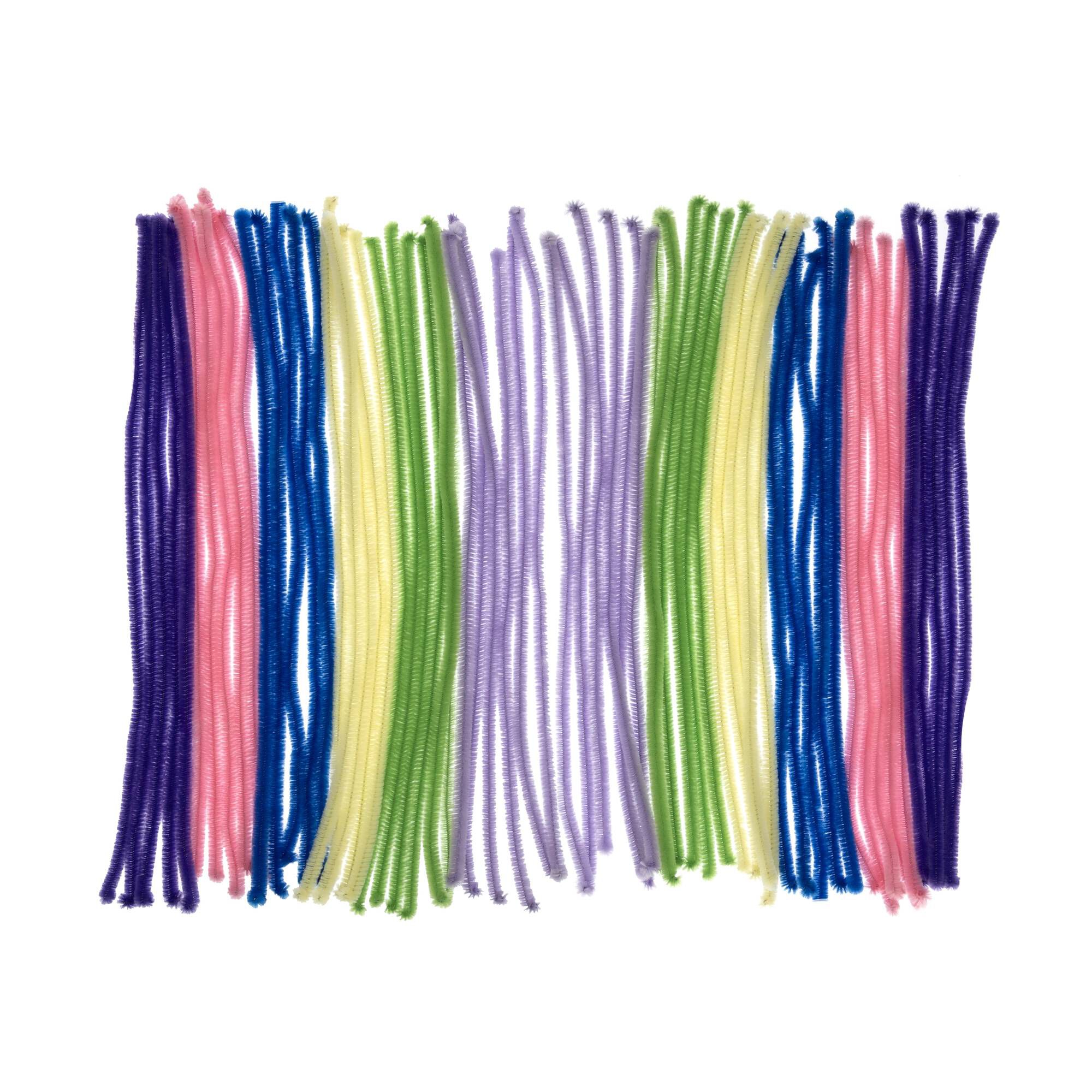 Pastel Pipe Cleaners 100 Pack | Hobbycraft