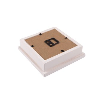 White Deep Box Frame 7.5cm x 7.5cm | Hobbycraft