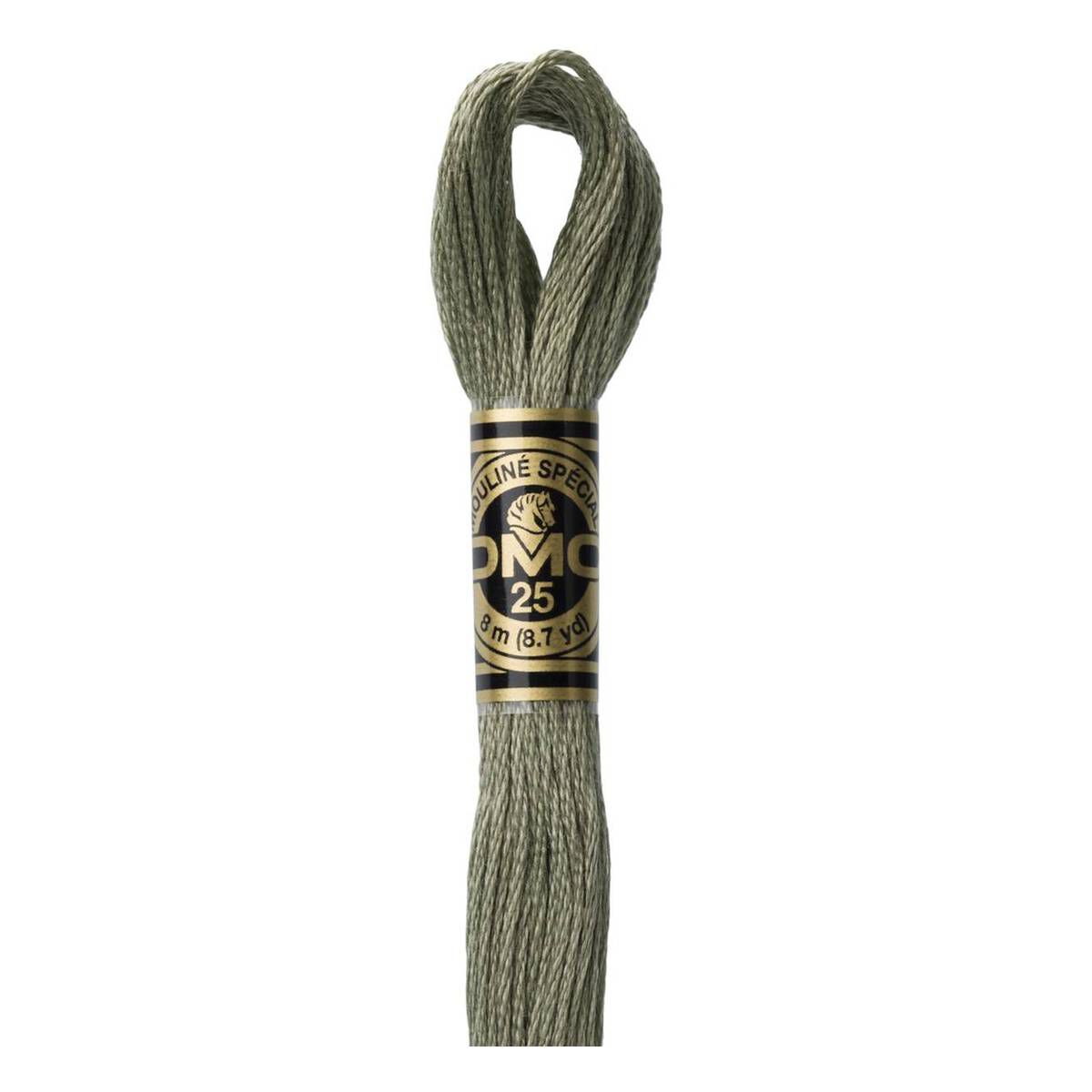 DMC Green Mouline Special 25 Cotton Thread 8m (3022) | Hobbycraft