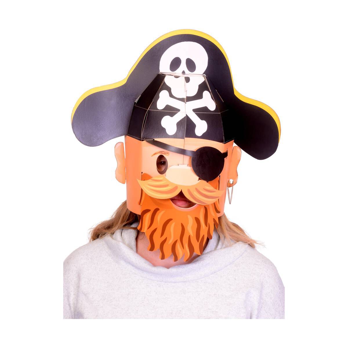 Make a 3D Pirate Head Mask Kit | Hobbycraft