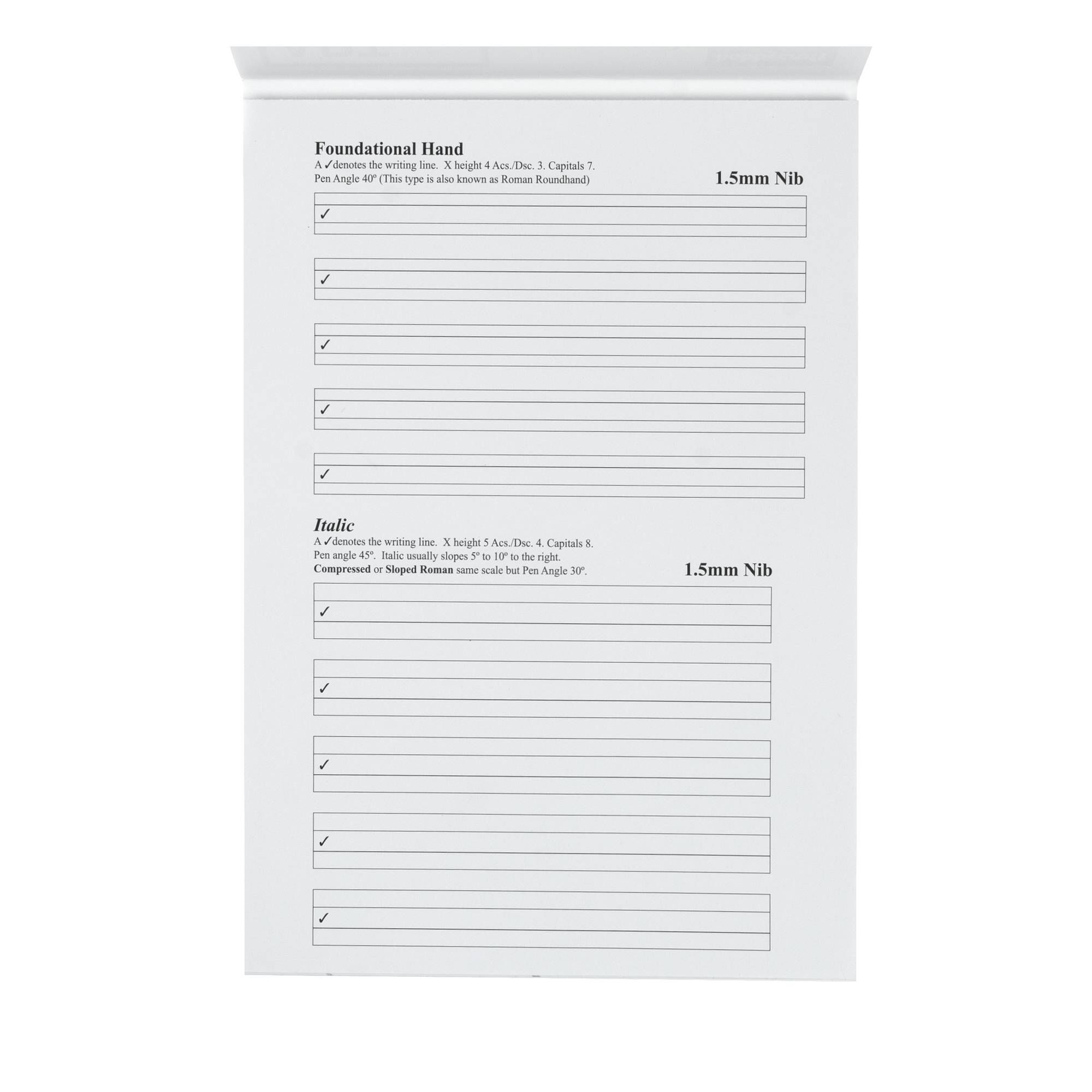 Calligraphy Practice Pad A4 50 Sheets | Hobbycraft