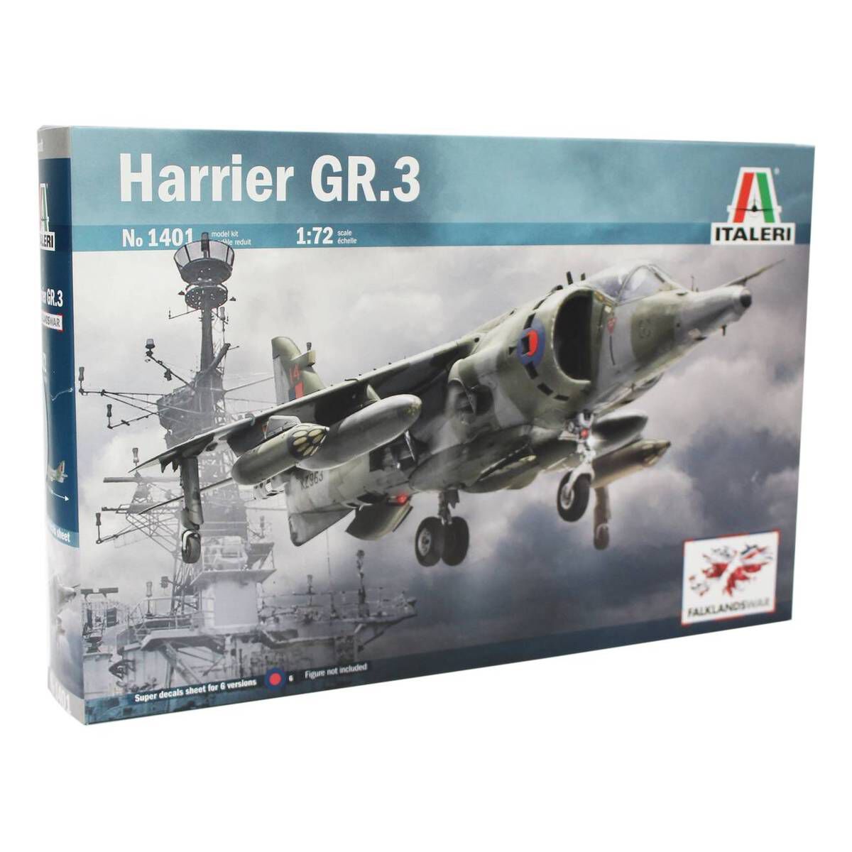 Italeri Harrier GR.3 Model Kit 1401 | Hobbycraft
