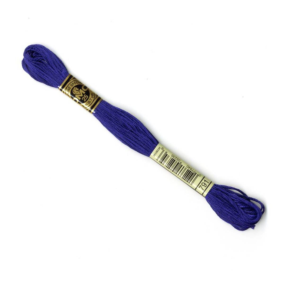 DMC Blue Mouline Special 25 Cotton Thread 8m (791) | Hobbycraft