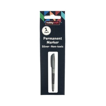 Silver Fine Permanent Marker | Hobbycraft