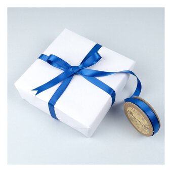 Royal Blue Double-Faced Satin Ribbon 12mm x 5m | Hobbycraft