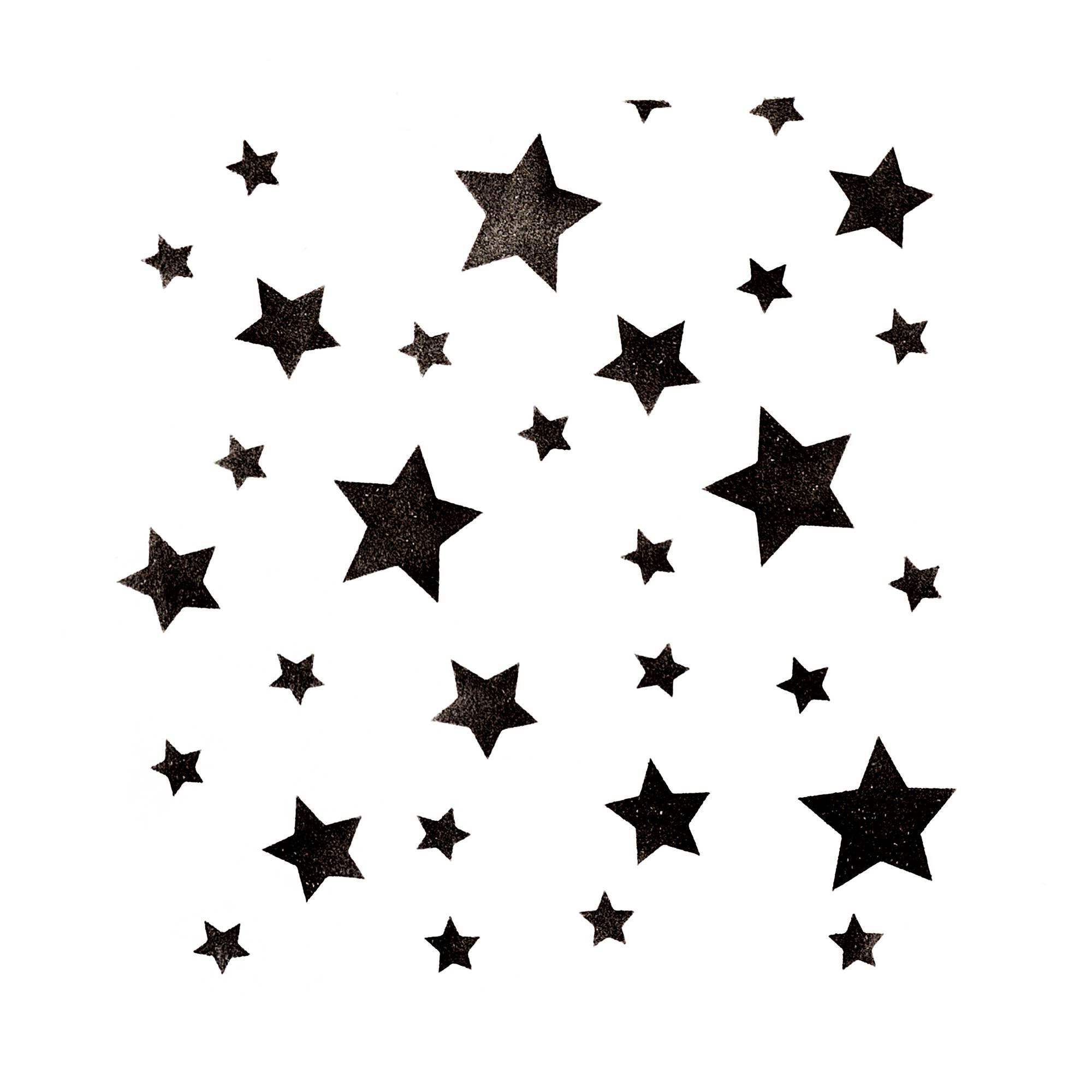 Multi Stars Stencil 21cm x 29cm | Hobbycraft