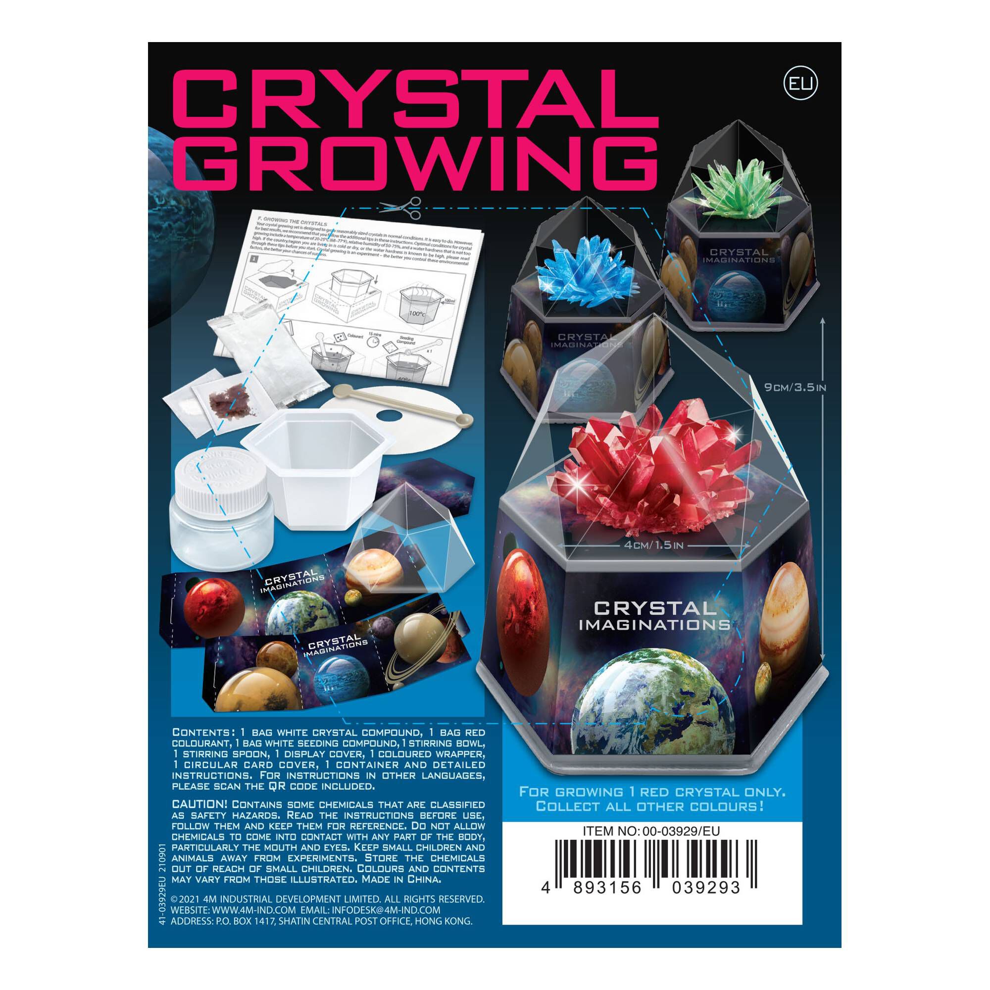 Red Crystal Growing Kit | Hobbycraft