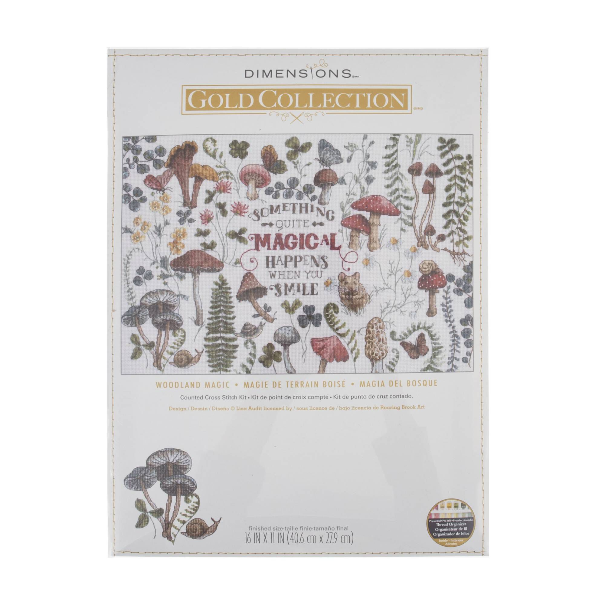 Dimensions Woodland Magic Counted Cross Stitch Kit 25cm x 36cm | Hobbycraft