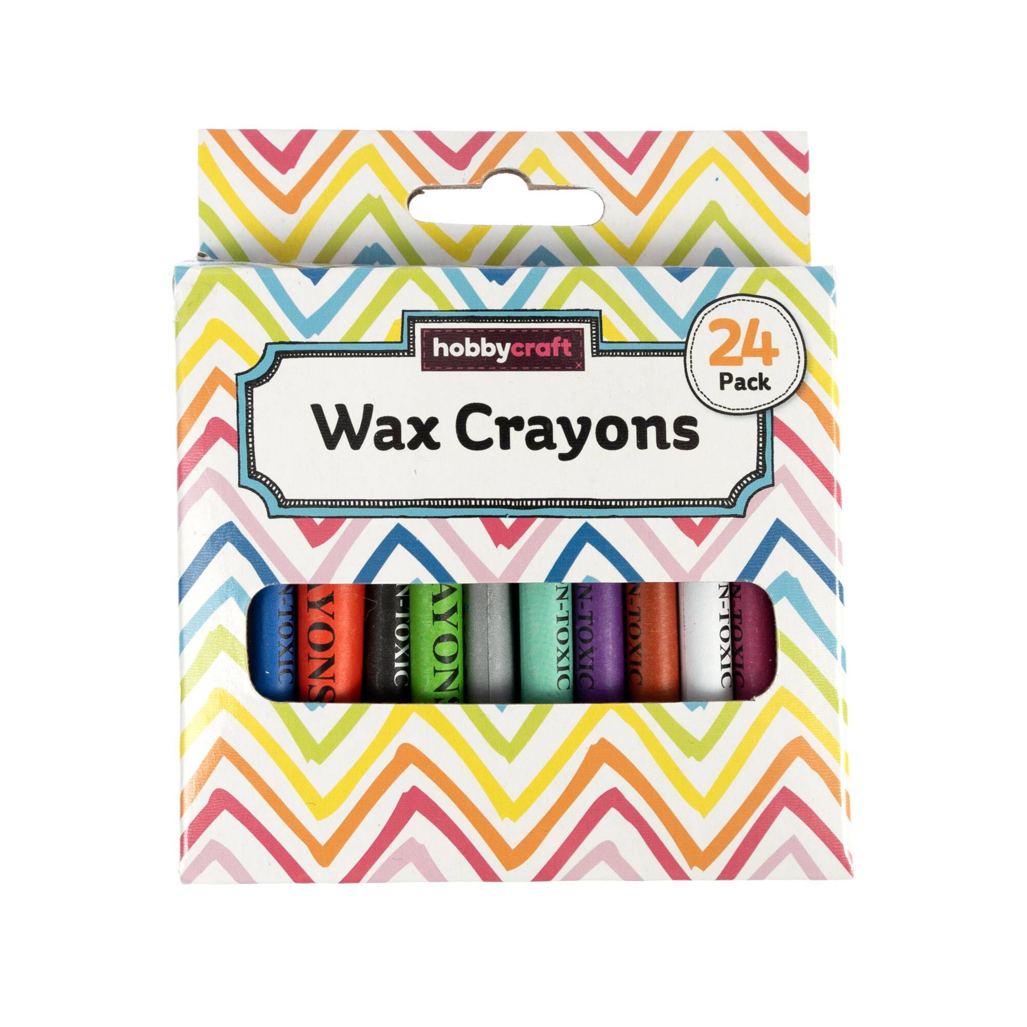 Wax Crayons 24 Pack | Hobbycraft