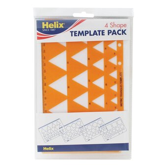 Helix Shape Templates 4 Pack | Hobbycraft