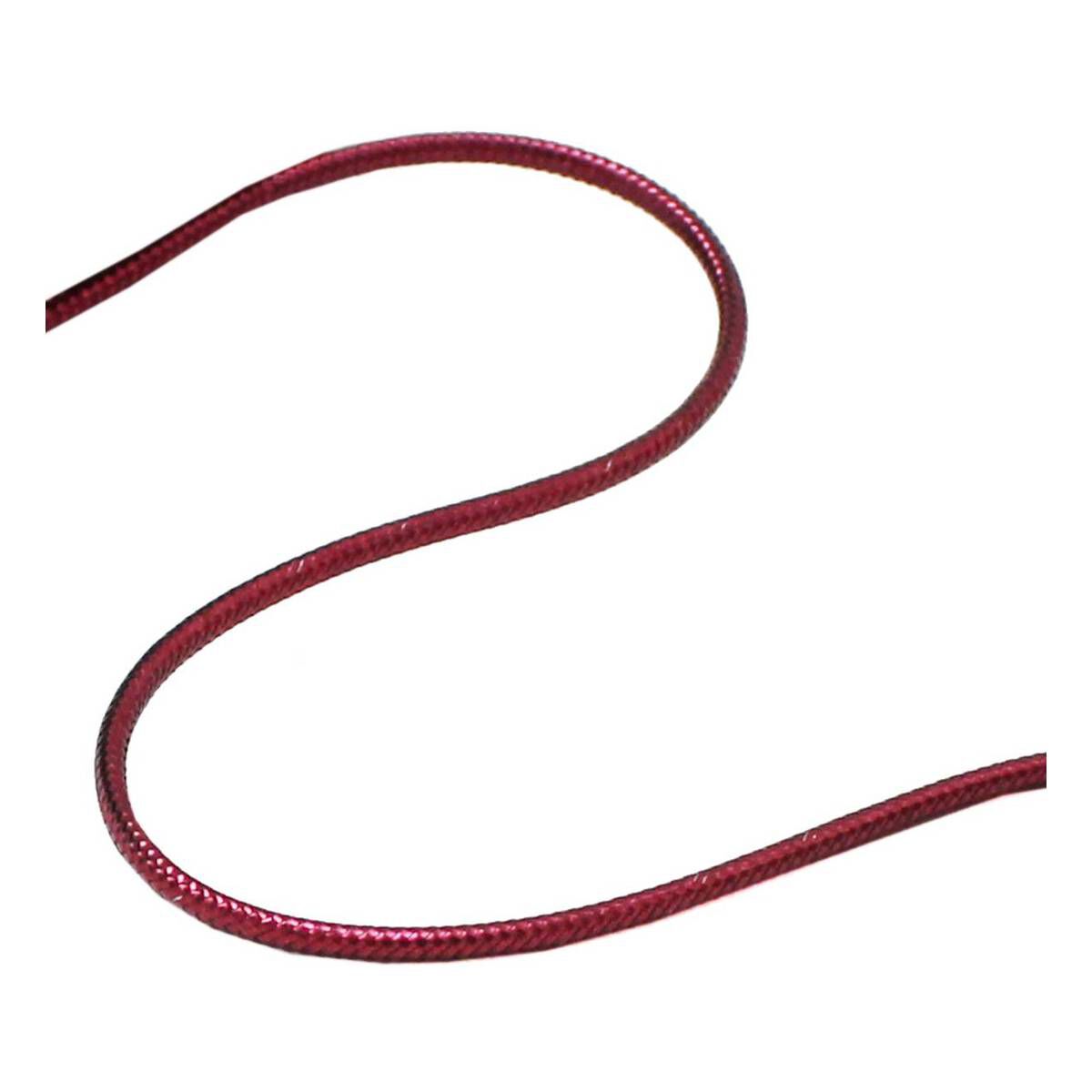 Plum Lurex Edge Cord 1.6mm x 8m | Hobbycraft