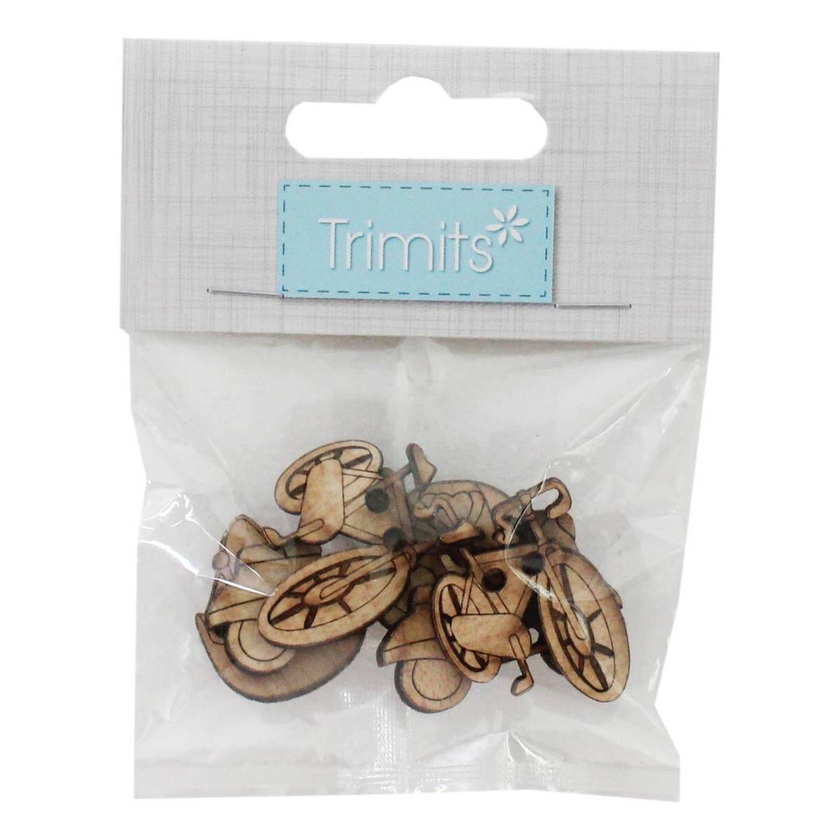 Trimits Wooden Transport Buttons 5 Pieces | Hobbycraft