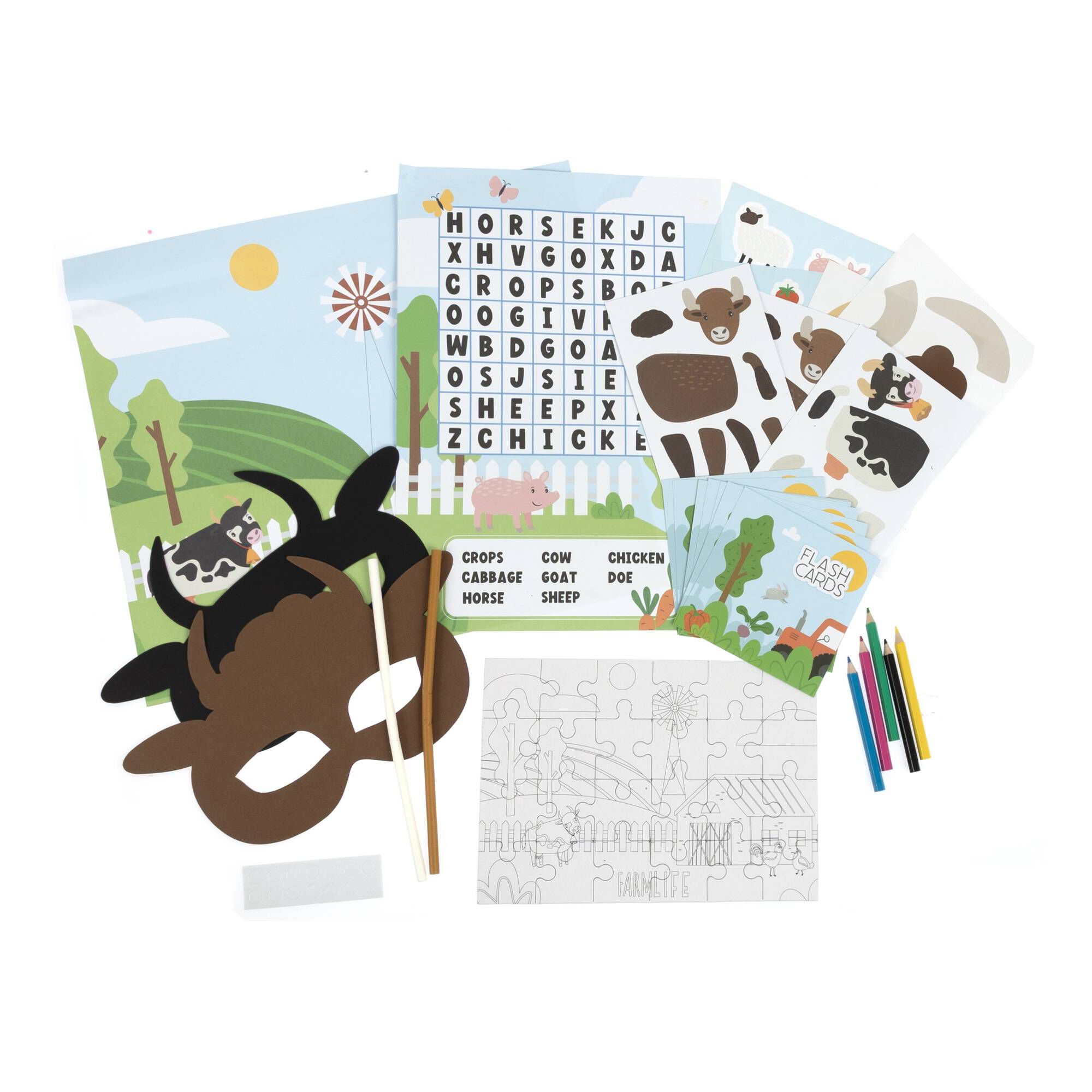 On the Farm Activity Set A3 | Hobbycraft