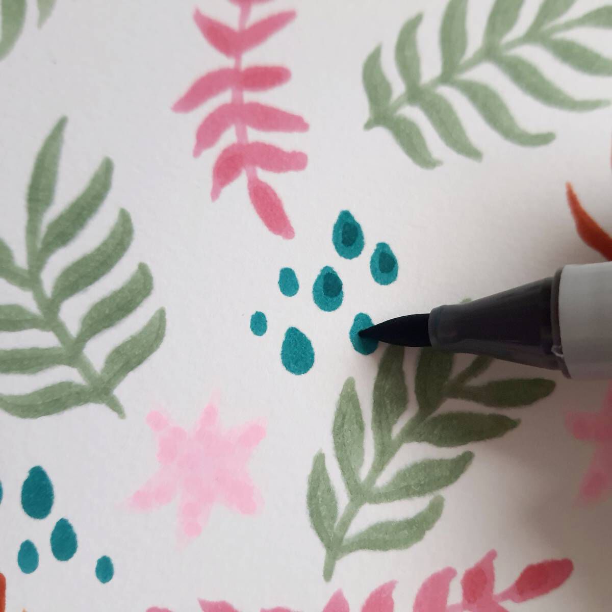 Bright Dual Tip Graphic Markers 6 Pack | Hobbycraft