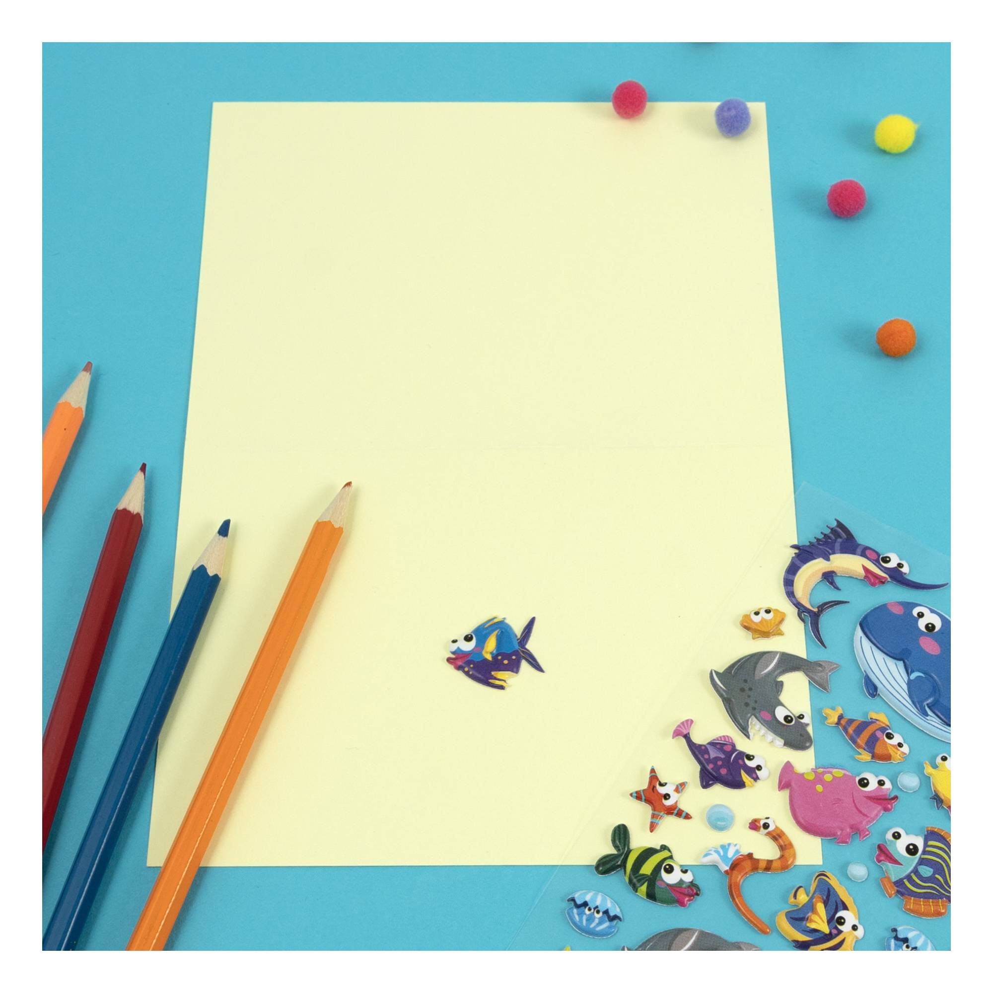 Bright Fish Puffy Stickers | Hobbycraft