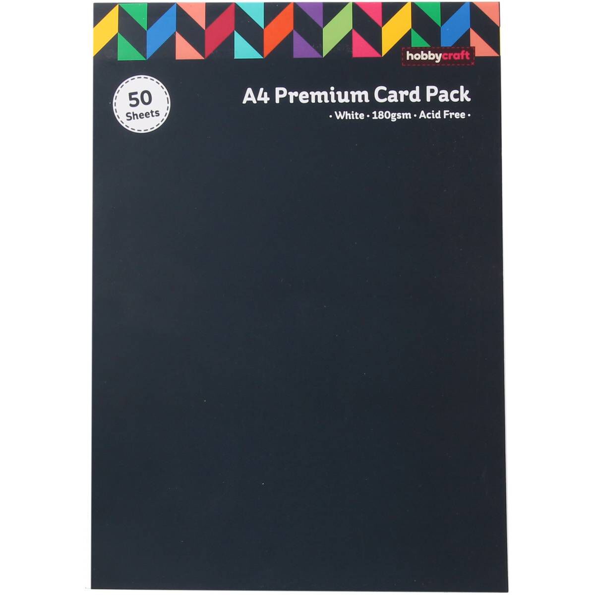 Premium White Card A4 50 Pack | Hobbycraft
