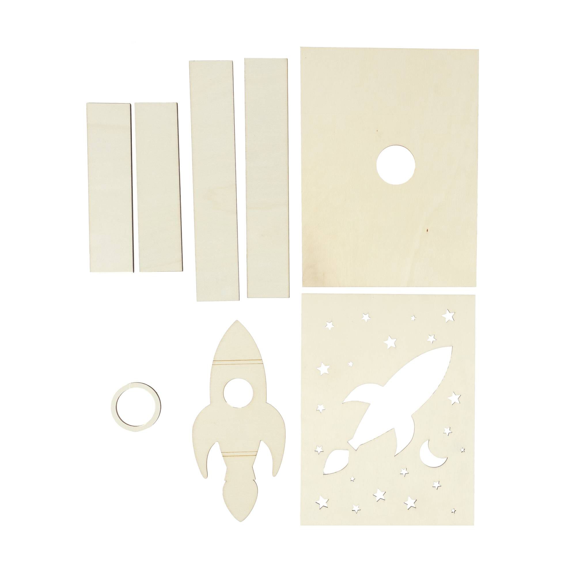 Make Your Own Light Box Rocket | Hobbycraft