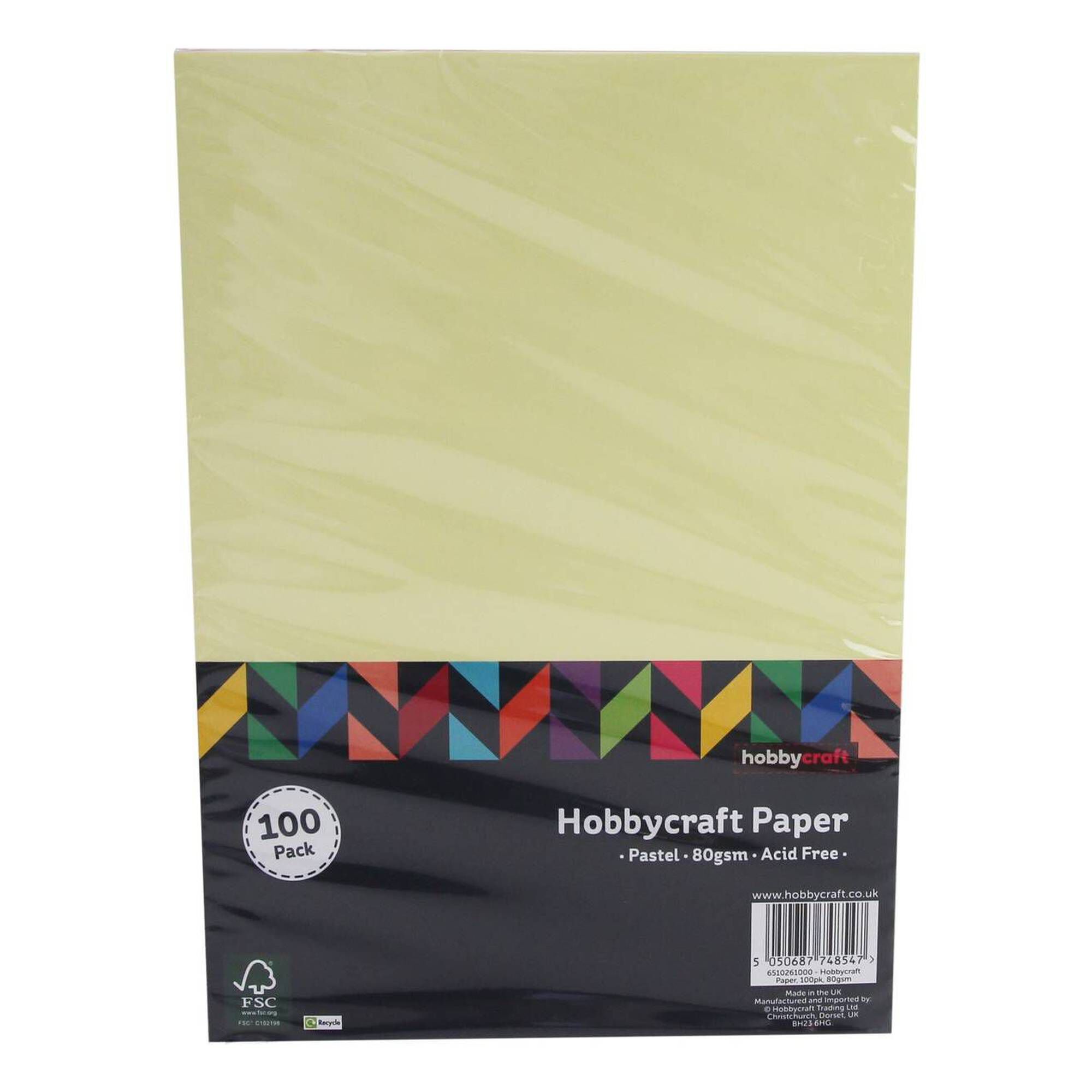 Pastel Paper A4 100 Pack | Hobbycraft