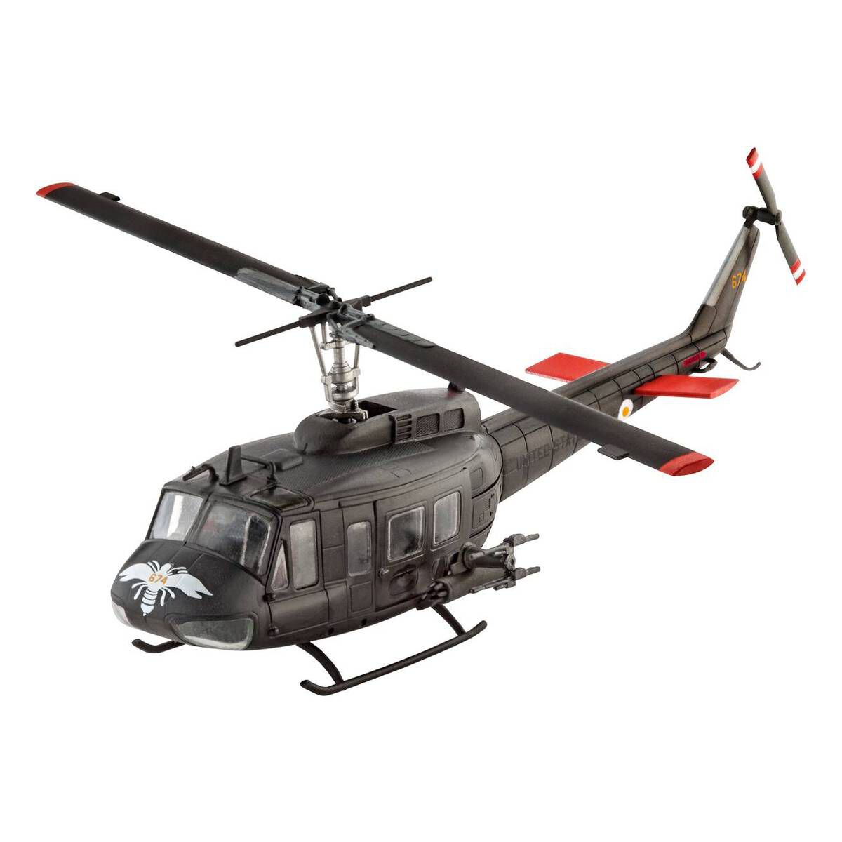 Revell Bell UH 1H Gunship Model Kit 1:100 | Hobbycraft