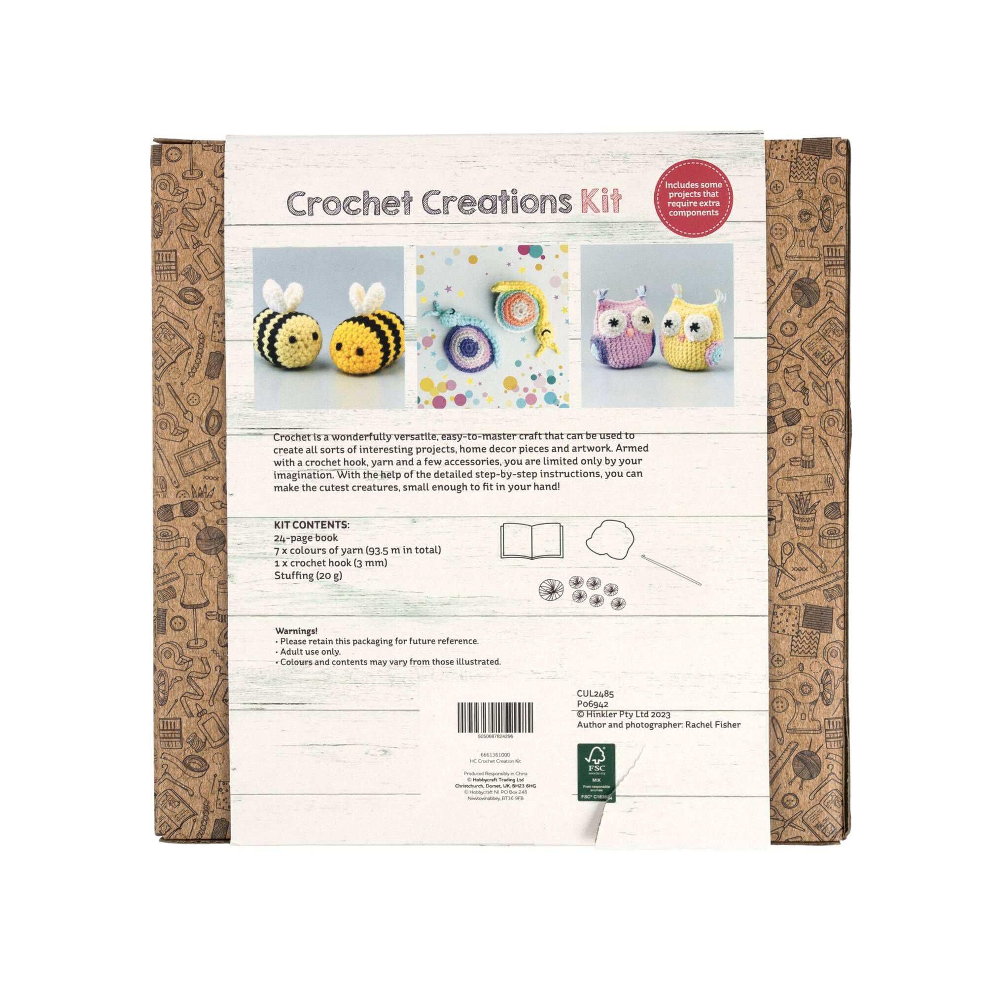 Crochet Creations Kit | Hobbycraft