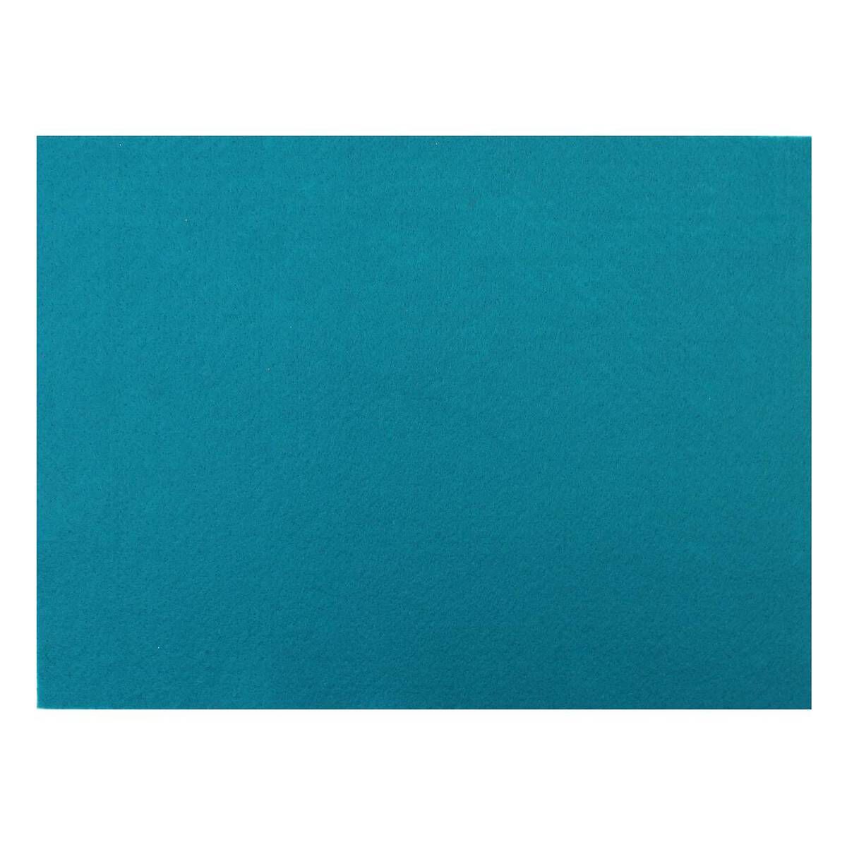 Aqua Polyester Felt Sheet A4 | Hobbycraft