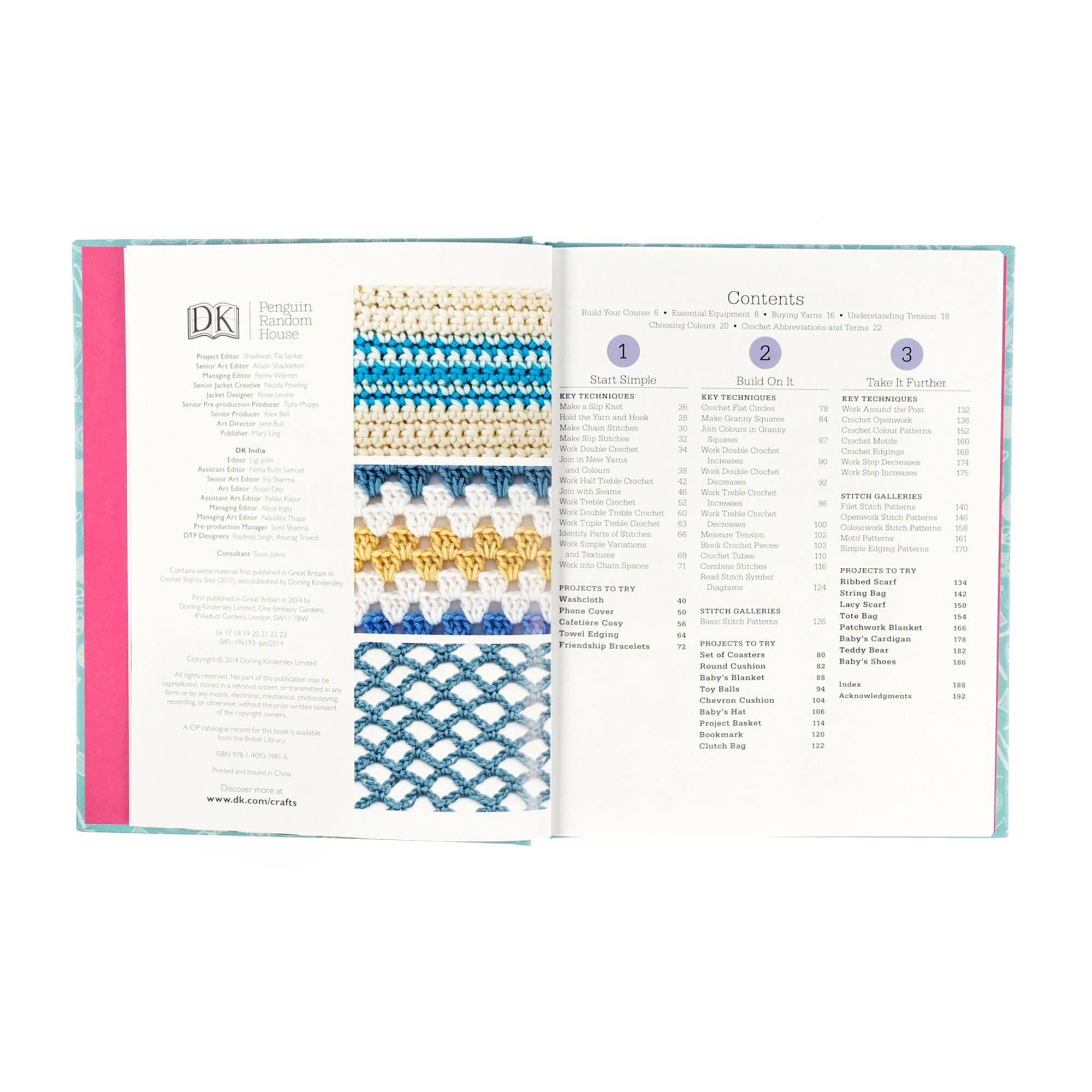 DK A Little Course in Crochet Book | Hobbycraft