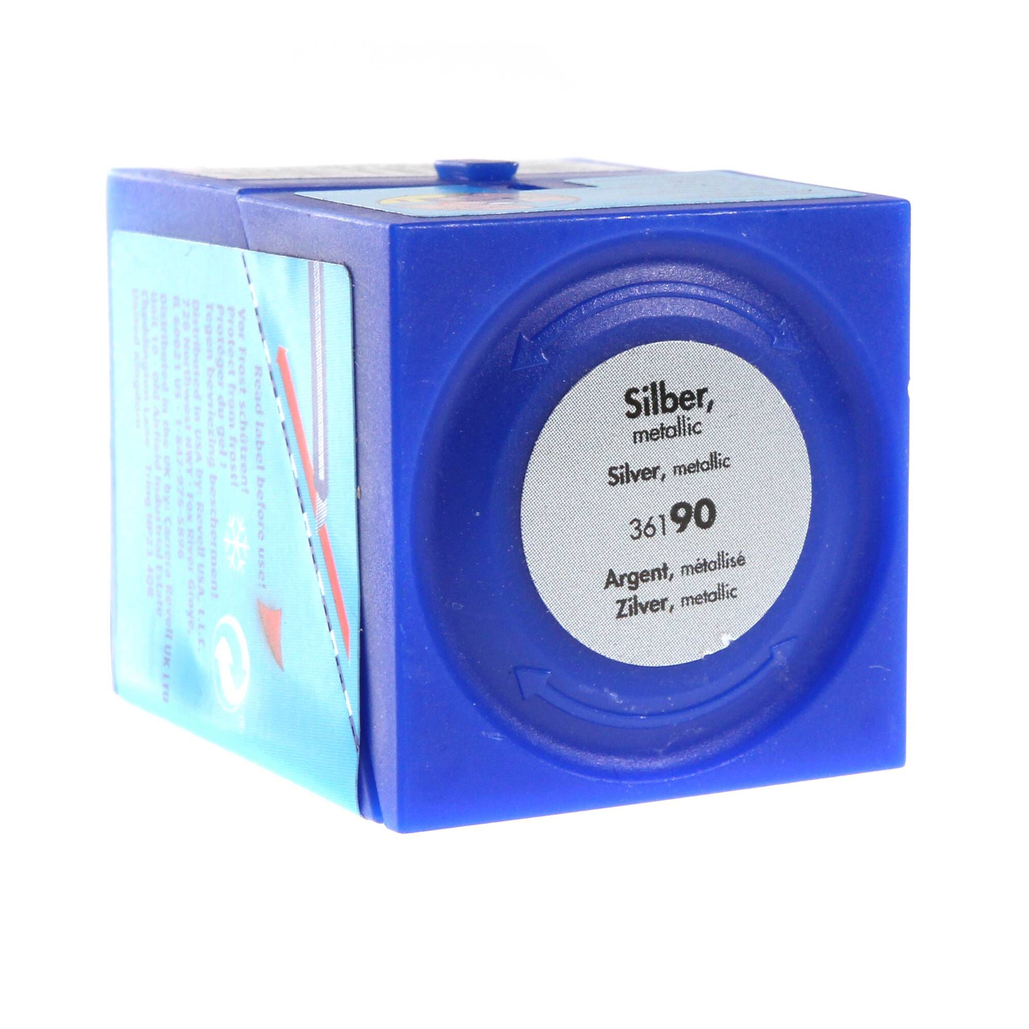 Revell Silver Metallic Aqua Colour Acrylic Paint 18ml (190) | Hobbycraft