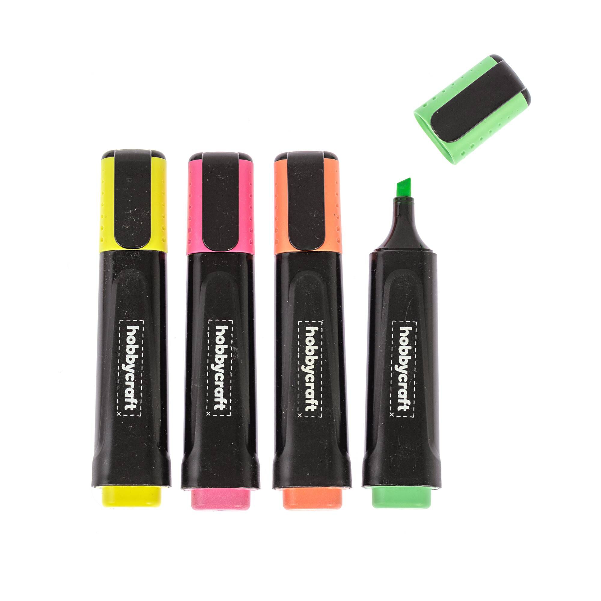 Eco Highlighter Pens 4 Pack | Hobbycraft