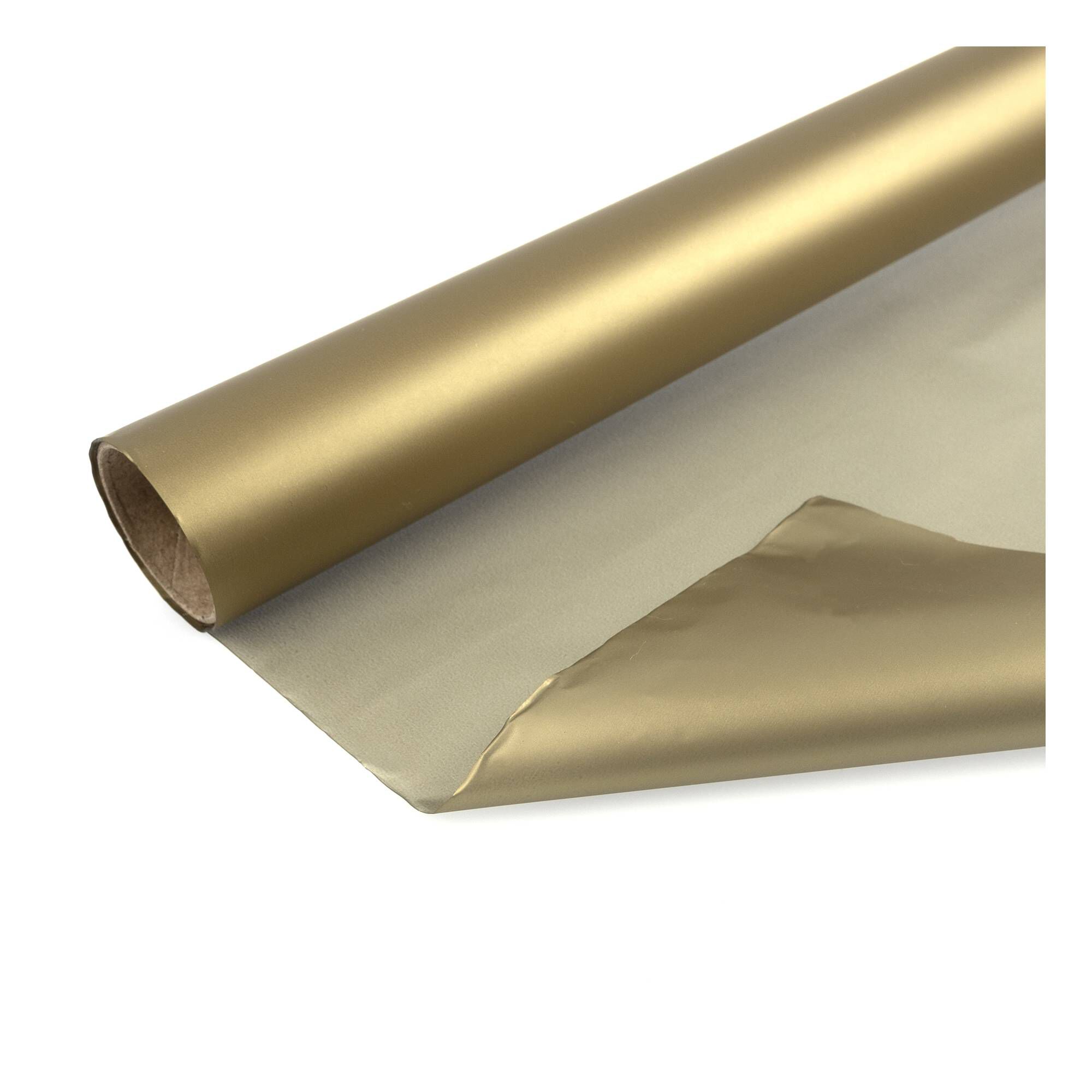 Gold Floral Frosted Wrap 80cm x 250cm | Hobbycraft