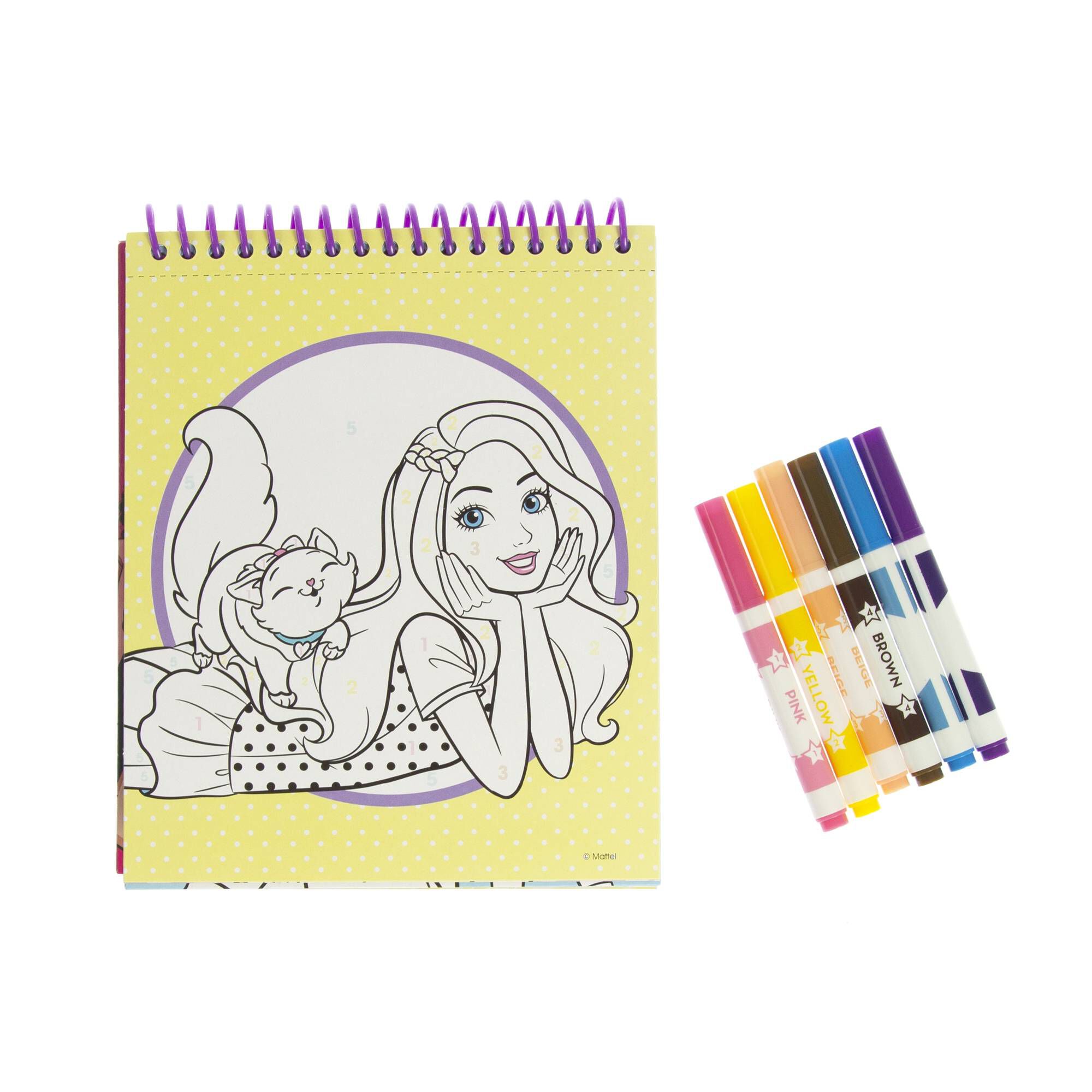 Barbie Colour by Numbers | Hobbycraft