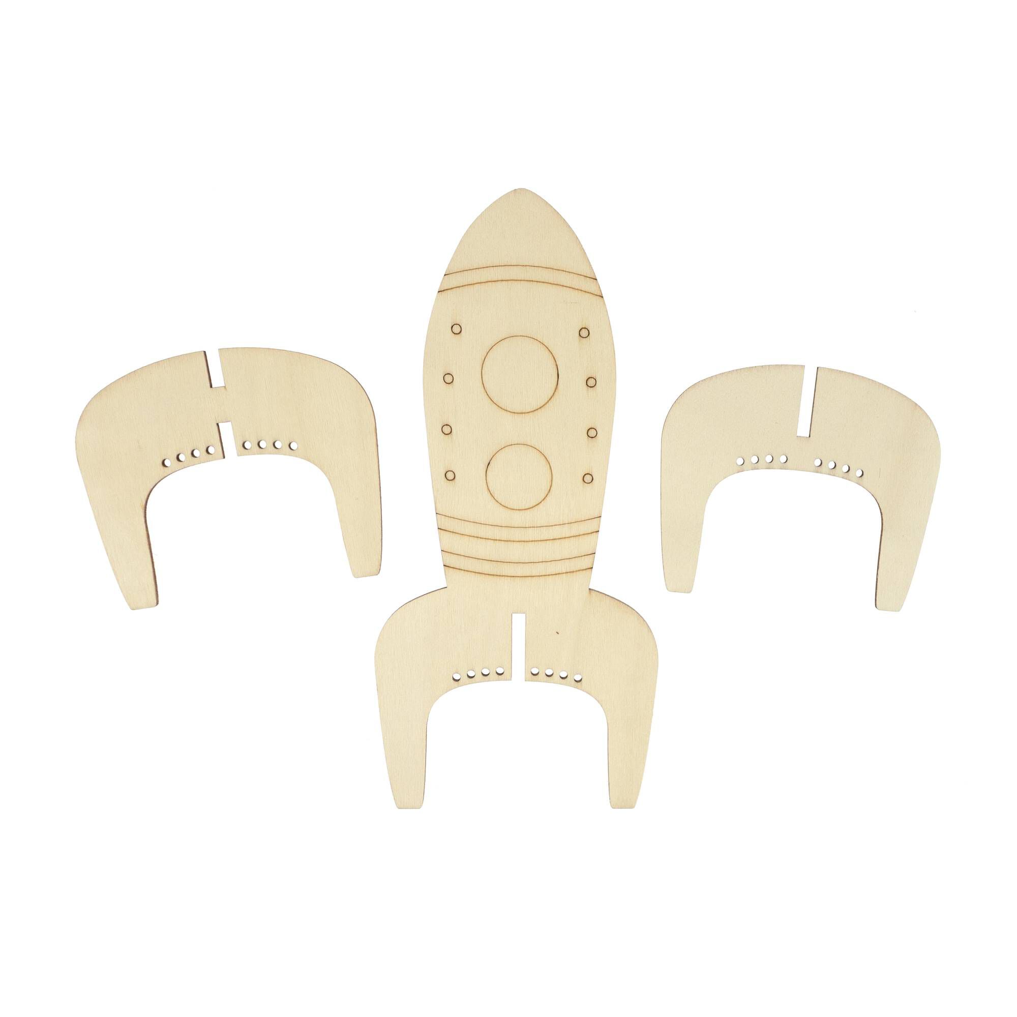 Make Your Own Wooden Rocket Kit | Hobbycraft