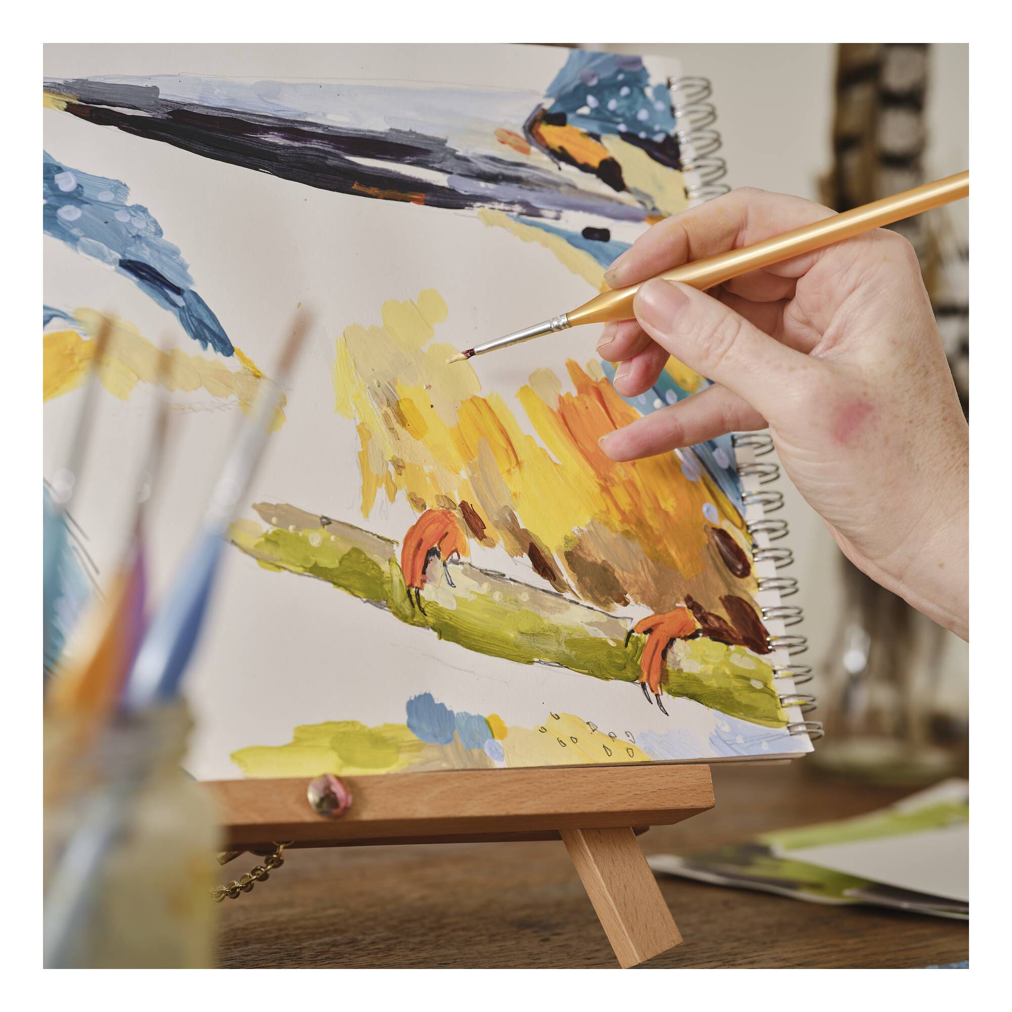 Shore & Marsh Hardback Watercolour Book A5 20 Sheets | Hobbycraft