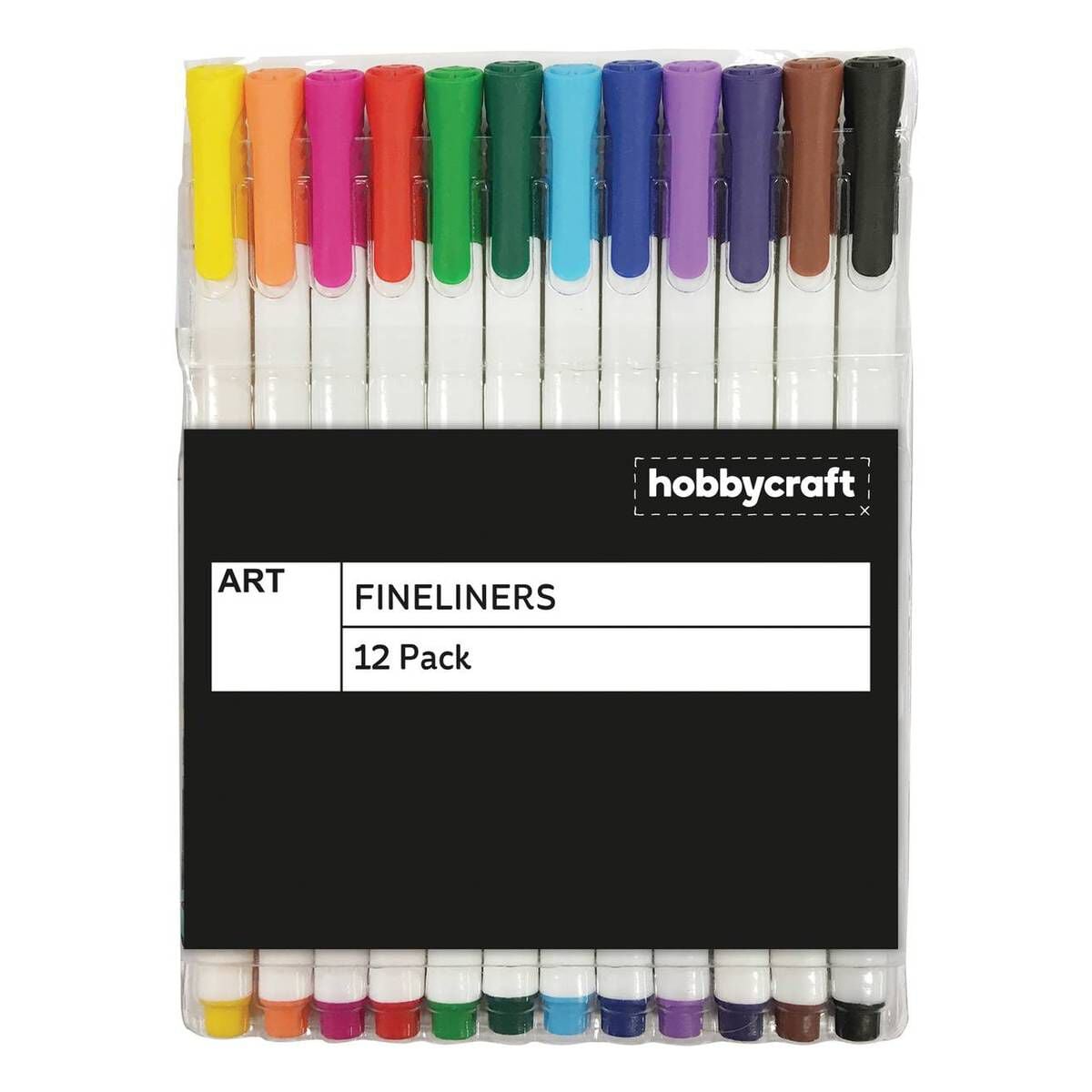 Coloured Fineliners 12 Pack | Hobbycraft