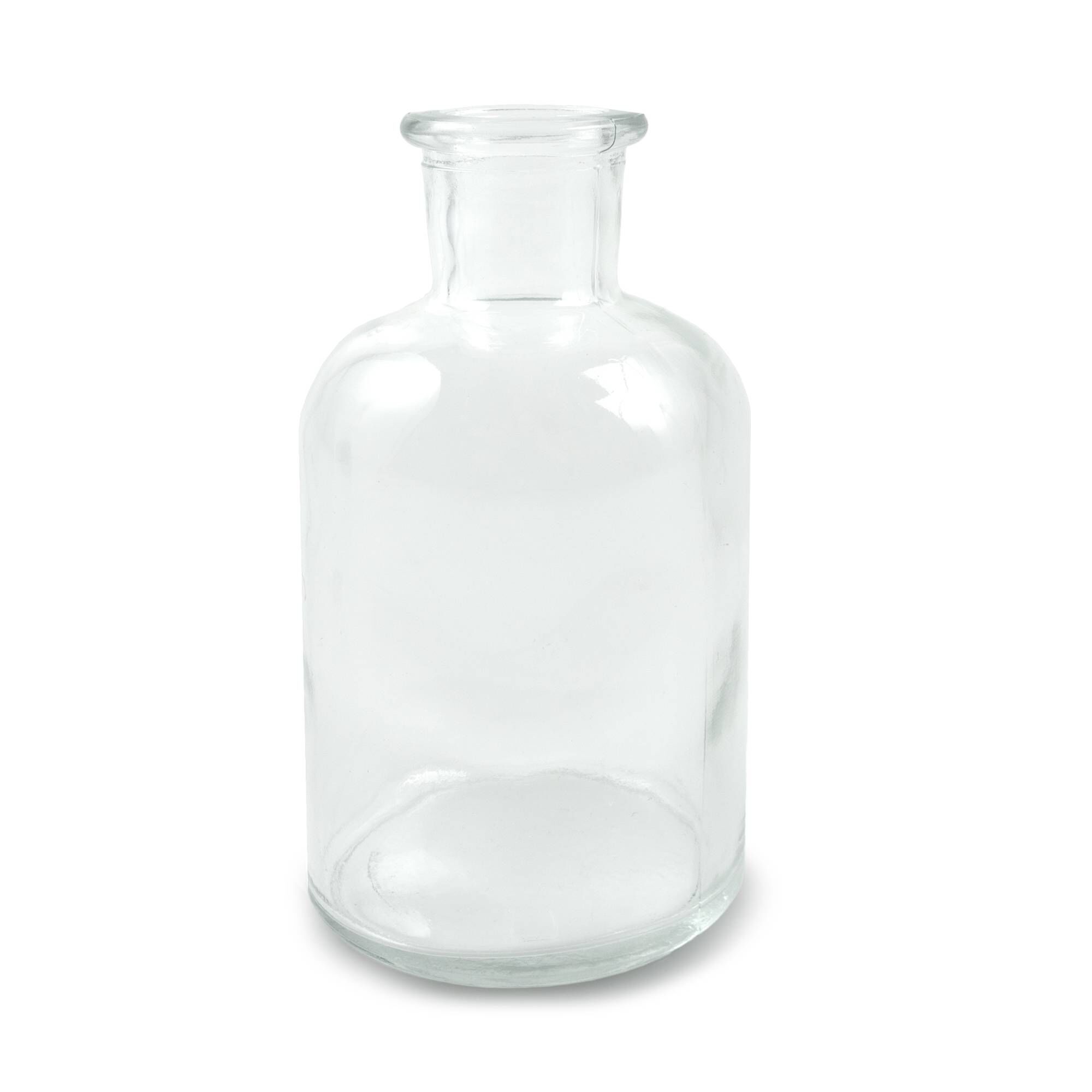 Transparent Glass Bottle 10.5cm | Hobbycraft