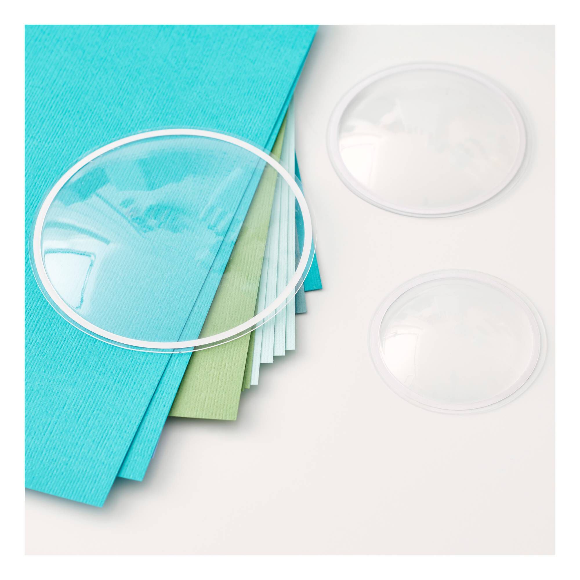 Sizzix Circle Shaker Domes 2 Inches 8 Pack | Hobbycraft