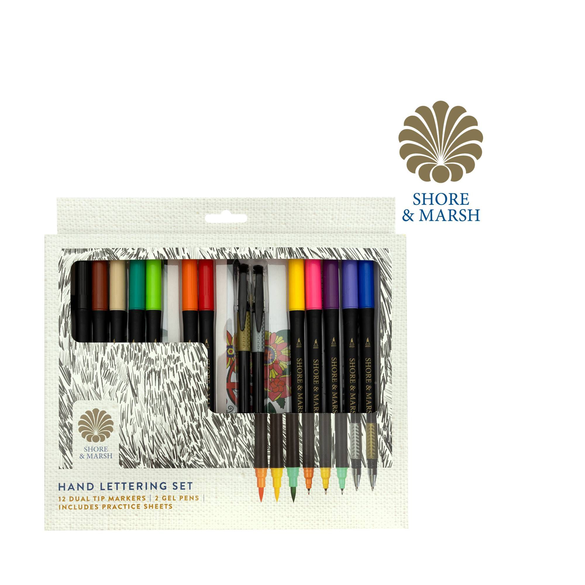 Shore & Marsh Hand Lettering Set | Hobbycraft