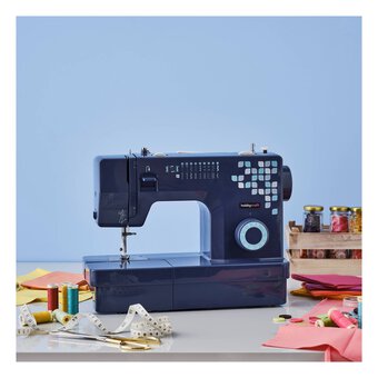 Hobbycraft Dark Blue 19S Sewing Machine | Hobbycraft