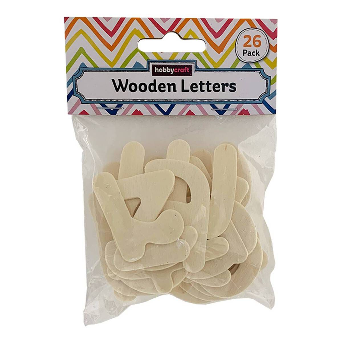 Wooden Lowercase Alphabet a - z | Hobbycraft