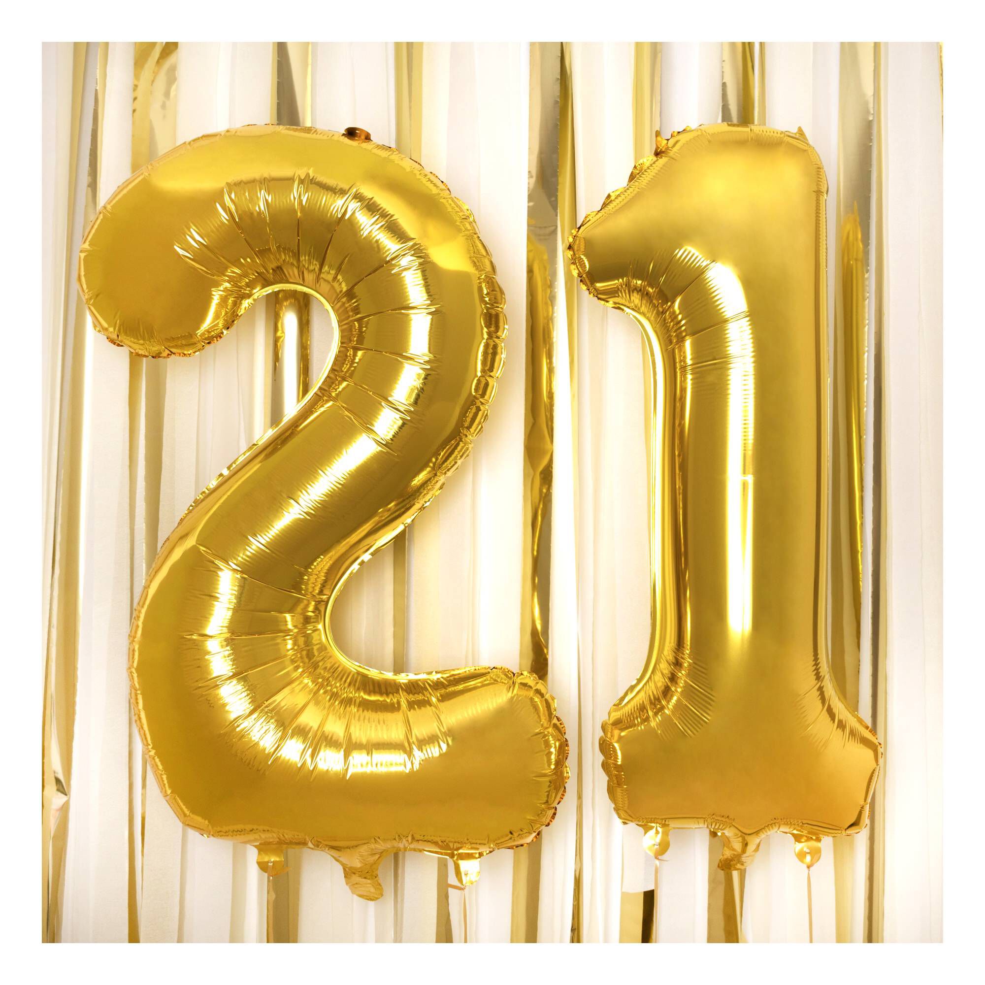 Extra Large Gold Foil Number 1 Balloon | Hobbycraft