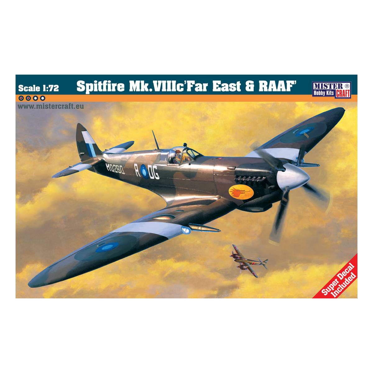 MisterCraft Spitfire Mk.VIIIc Model Kit 1:72 | Hobbycraft