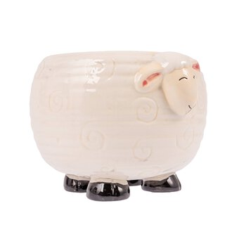 Ceramic Sheep Yarn Bowl 14cm | Hobbycraft