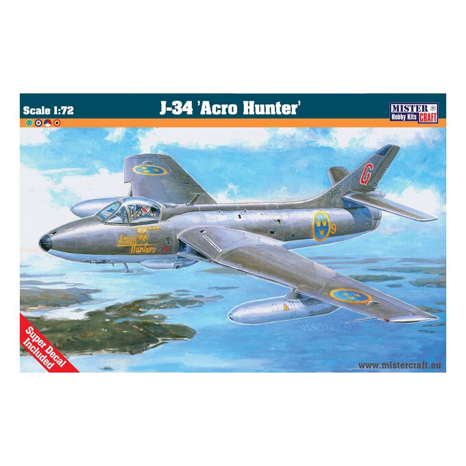 MisterCraft J-34 Acro Hunter Model Kit 1:72 | Hobbycraft