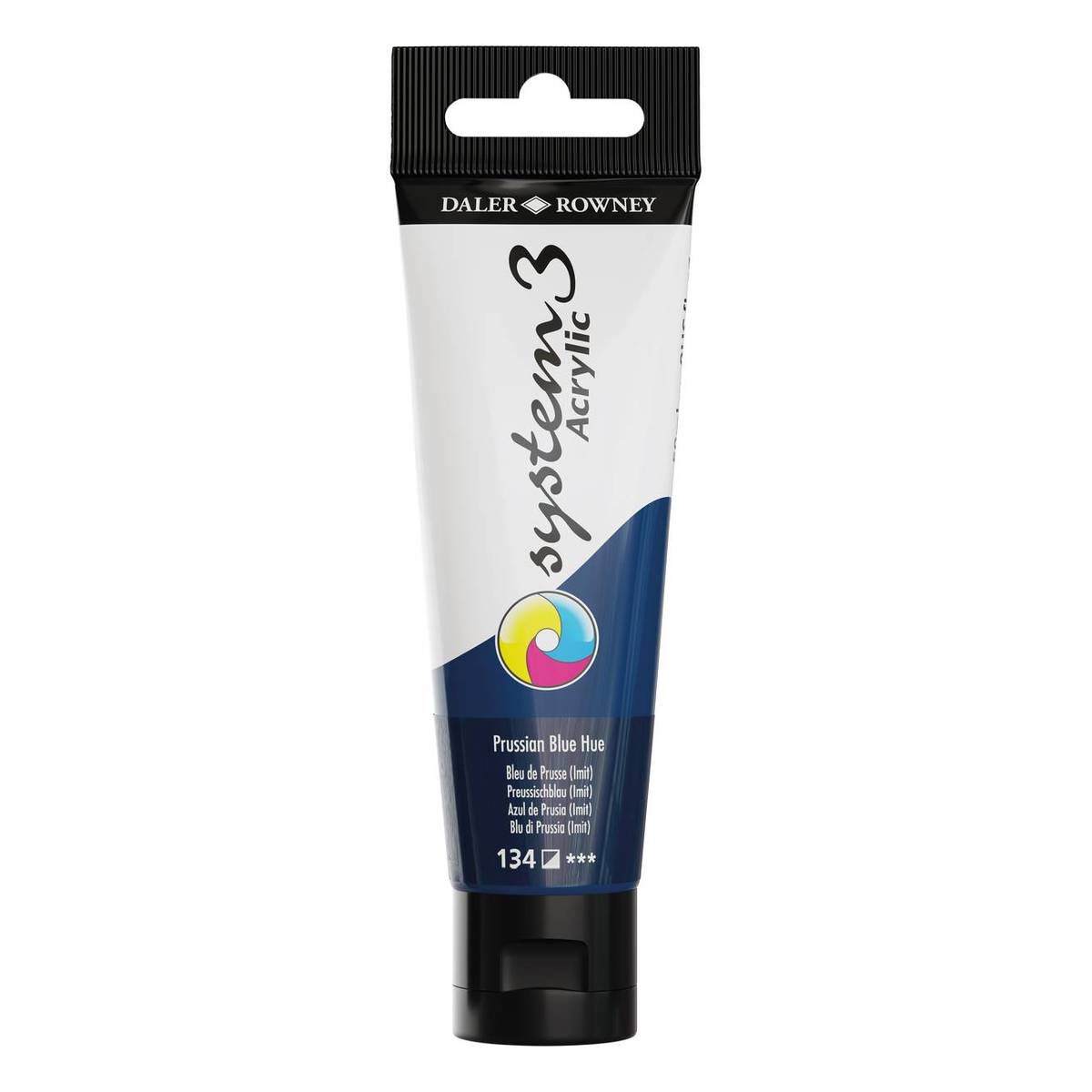 Daler-Rowney System3 Prussian Blue Acrylic Paint 59ml | Hobbycraft