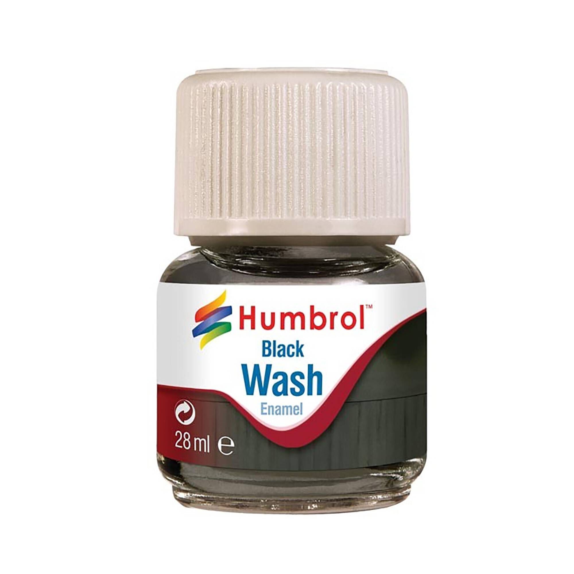 Humbrol Black Wash Enamel 28ml | Hobbycraft