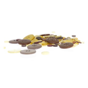 Neutral Buttons Pack 50g | Hobbycraft