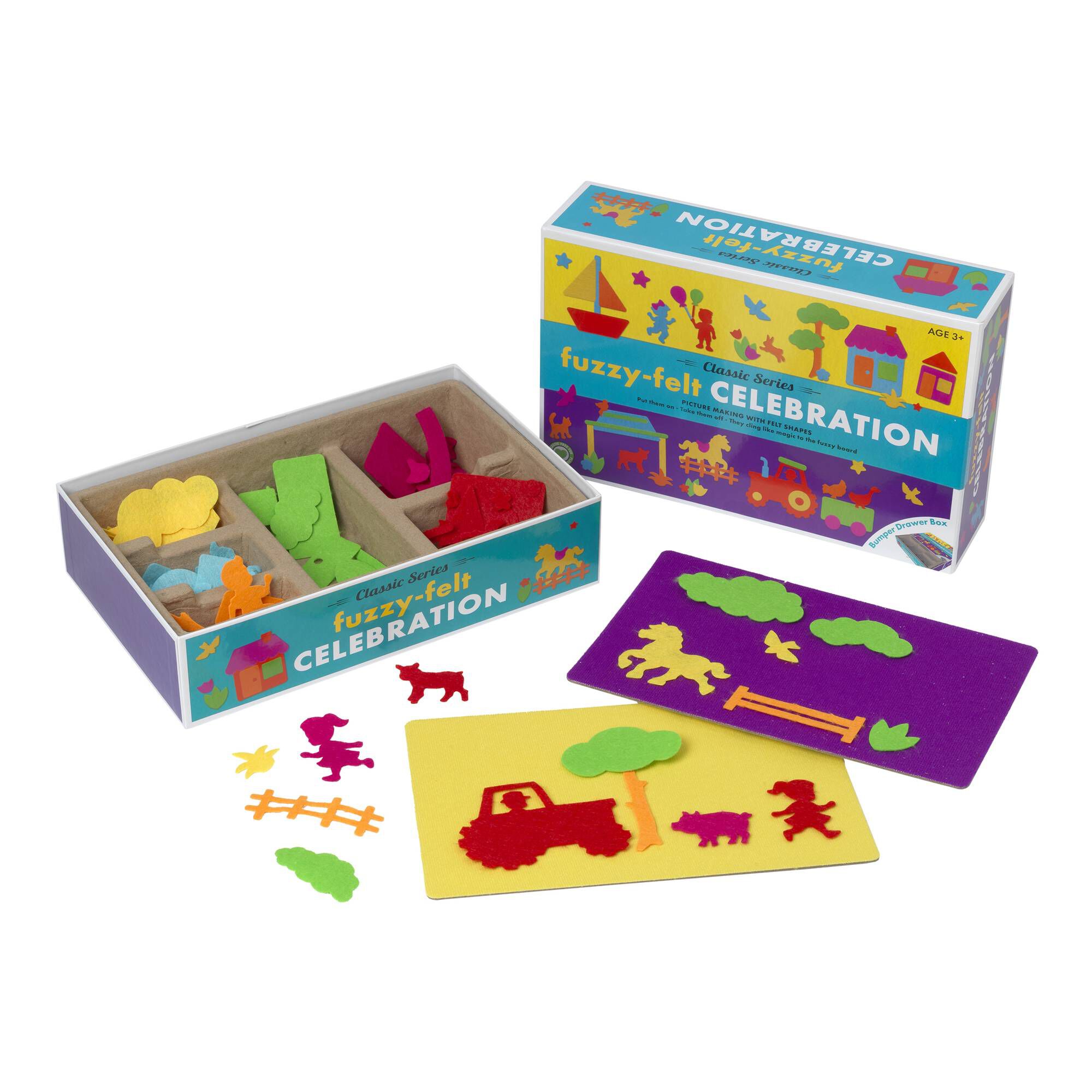 Fuzzy-Felt Celebration Box | Hobbycraft