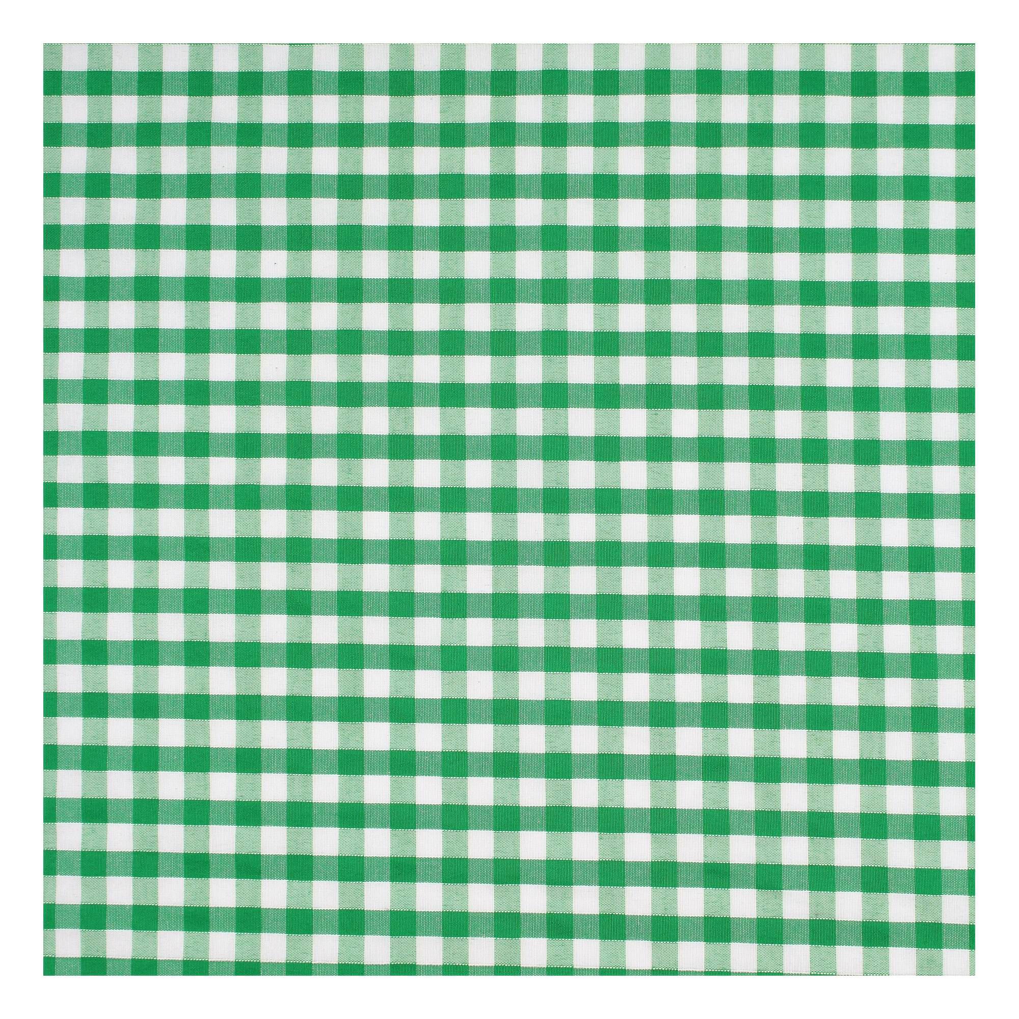 Emerald 1/4 Gingham Fabric by the Metre | Hobbycraft