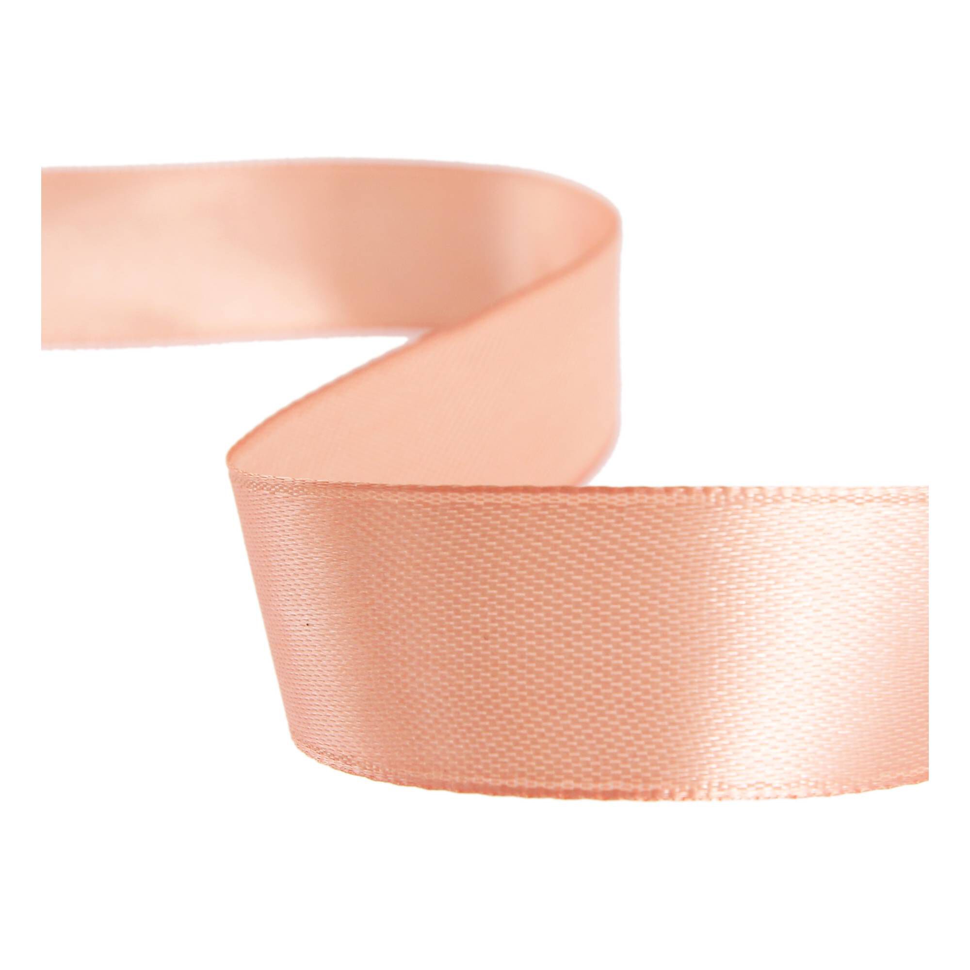 Peach Satin Ribbon 20mm x 15m | Hobbycraft