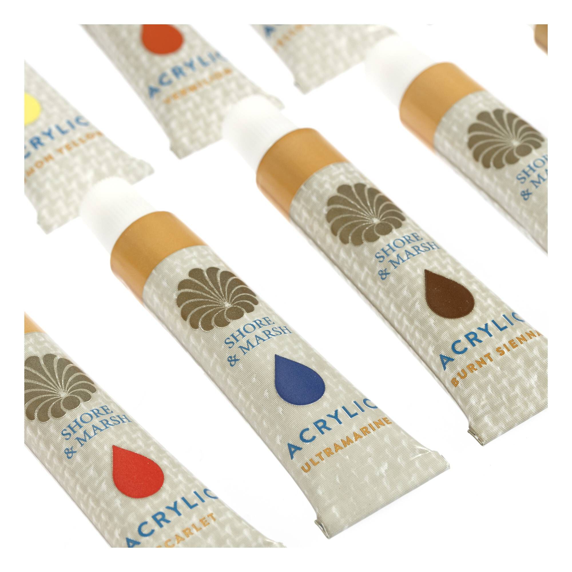 Shore & Marsh Wooden Painting Set 25 Pieces | Hobbycraft